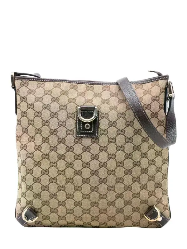 Gucci Gg Canvas Abbey D-ring Crossbody Bag - Brown