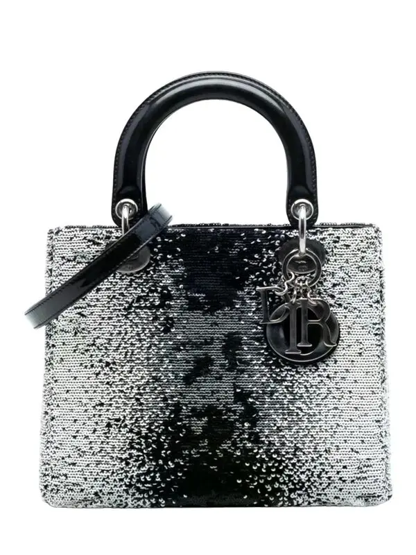 Dior 2013 Medium Lady Satchel - Black