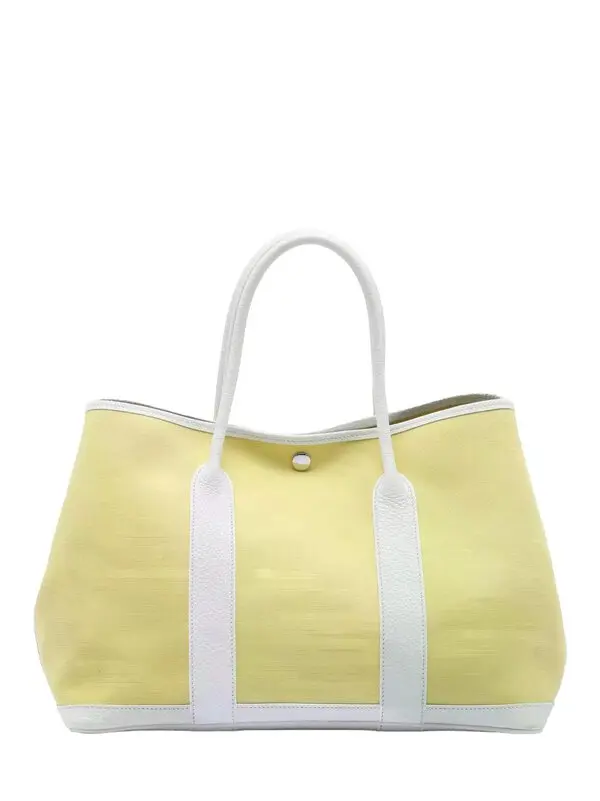 Hermès 2014 Toile And Negonda Garden Party 36 Tote Bag - Yellow