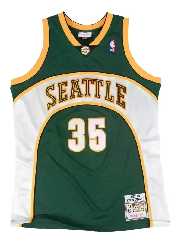 Mitchell & Ness Kevin Durant Seattle Supersonics 2007-08 Jersey - Green