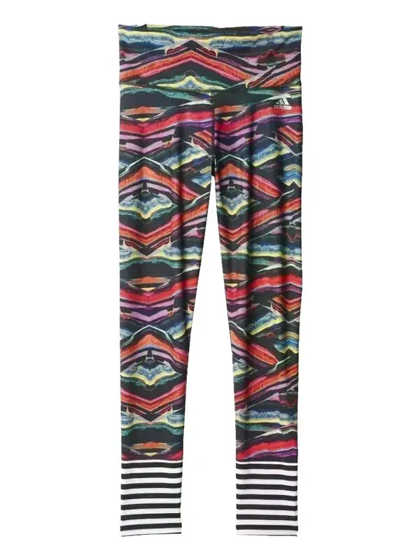 Adidas Logo-print Leggings - Black