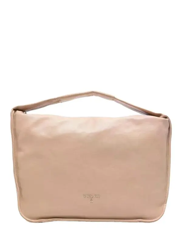 Patrizia Pepe Leather Shoulder Bag - Neutrals
