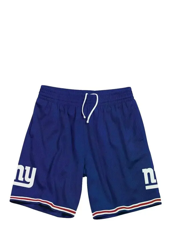 Mitchell & Ness Nfl New York Giants Mesh Shorts - Blue