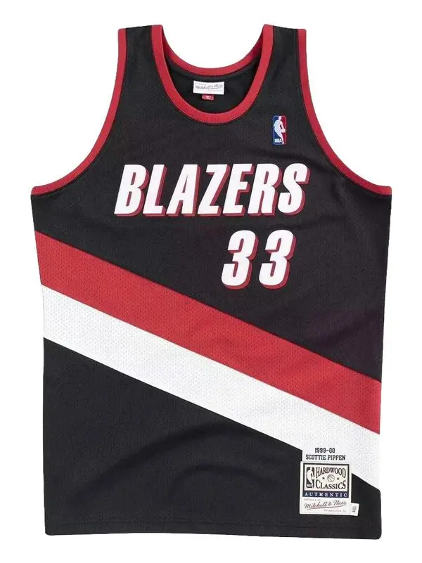Mitchell & Ness X Nba 1999-00 Portland Trail Blazers Scottie Pippen Jersey - Black
