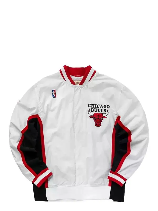 Mitchell & Ness Nba 1996 Chicago Bulls Jacket - White