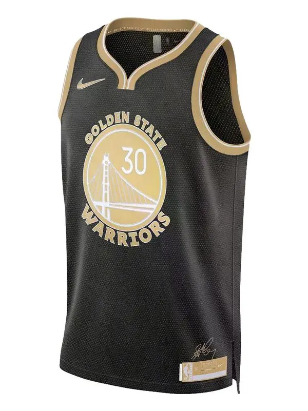 Nike Nba Golden State Warriors Swingman Tank Top - Black