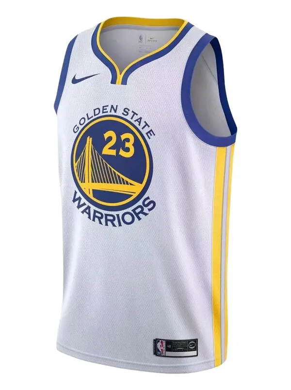 Nike Nba Gs Warriors Association Jersey - White