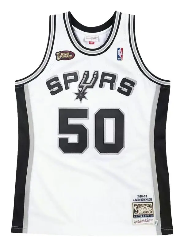 Mitchell & Ness David Robinson San Antonio Spurs 1998-99 Jersey - White