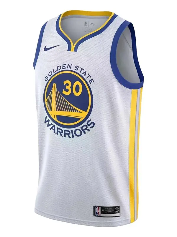 Nike X Nba Golden State Warriors Stephen Curry Jersey - White