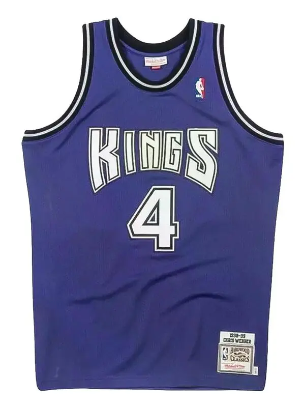 Mitchell & Ness Chris Webber Sacramento Kings 1998-99 Tank Top - Purple