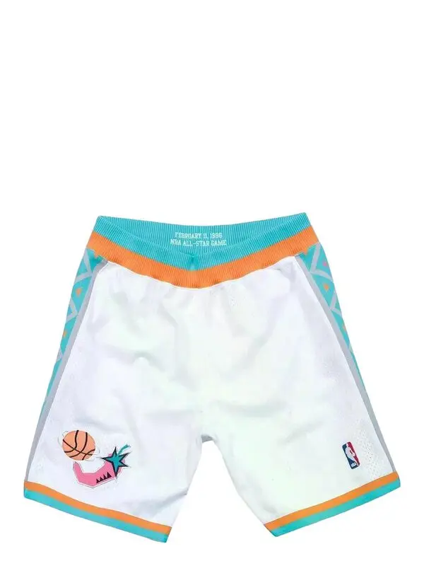 Mitchell & Ness Nba 1996 West All-star Shorts - White