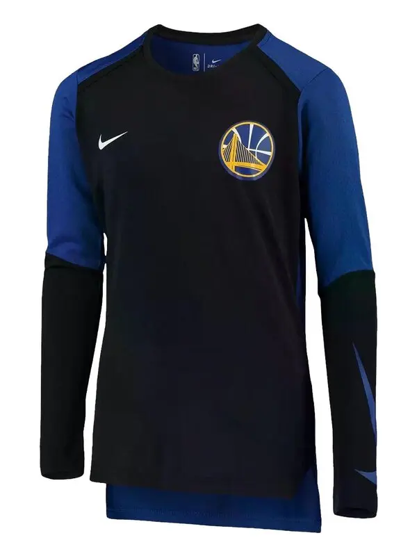 Nike X Nba Golden State Warriors Long-sleeve T-shirt - Blue