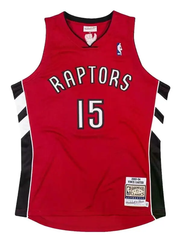 Mitchell & Ness Vince Carter Toronto Raptors 2003-04 Jersey - Red