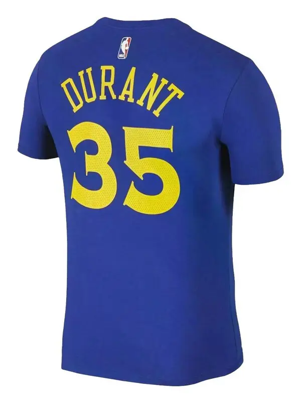 Nike X Nba Golden State Warriors Kevin Durant Round-neck T-shirt - Blue