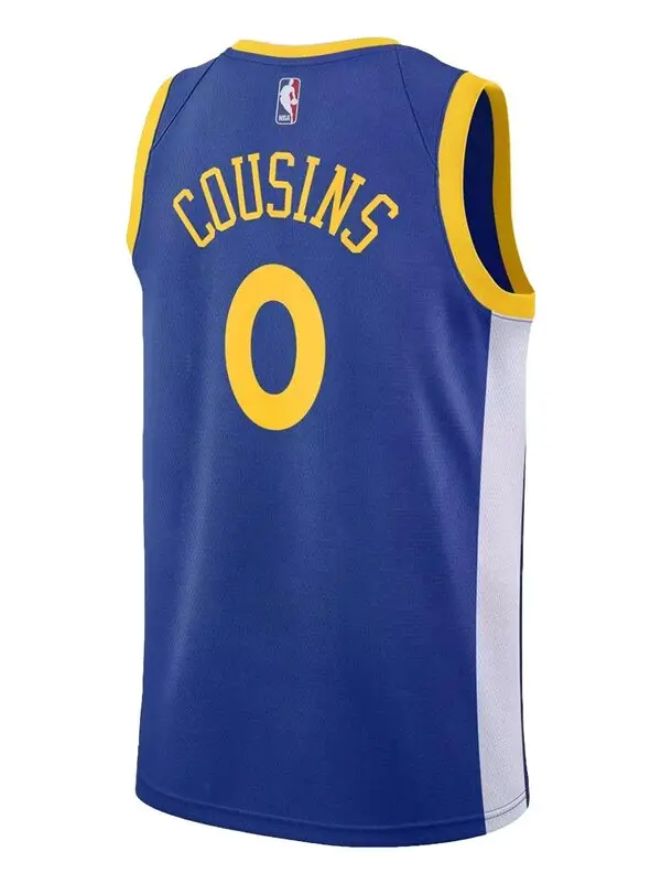 Nike X Nba Golden State Warriors Demarcus Cousins Jersey - Blue