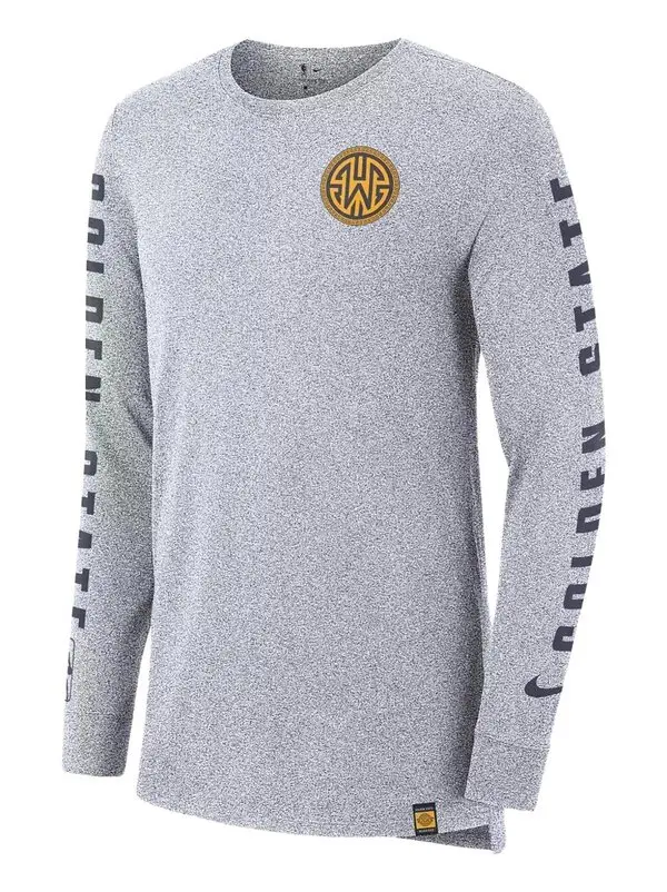 Nike Golden State Warriors Long-sleeve T-shirt - Grey