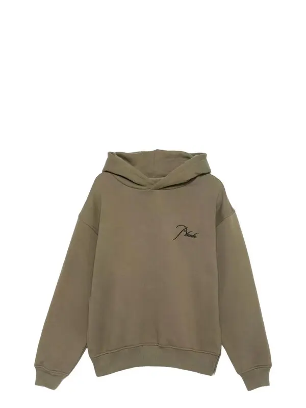 Rhude Hooded Pullover - Green