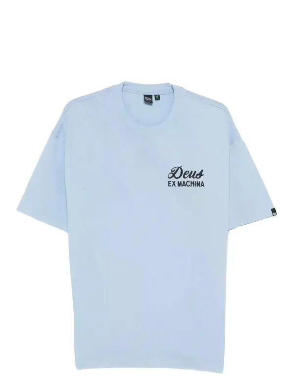 Deus Ex Machina Logo-detail T-shirt - Blue