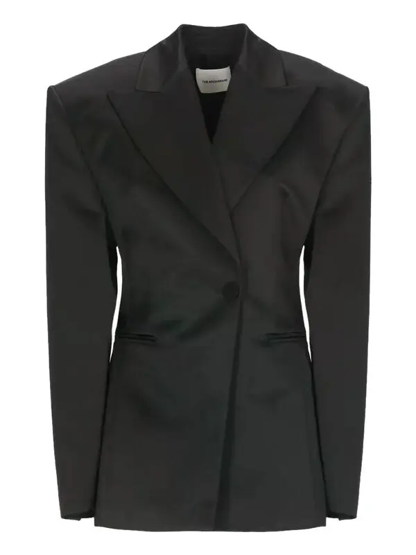 Andamane Notched-lapel Blazer - Black