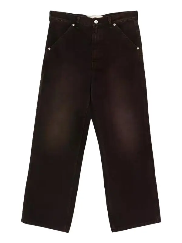 Marni Front-pocket Trousers - Brown