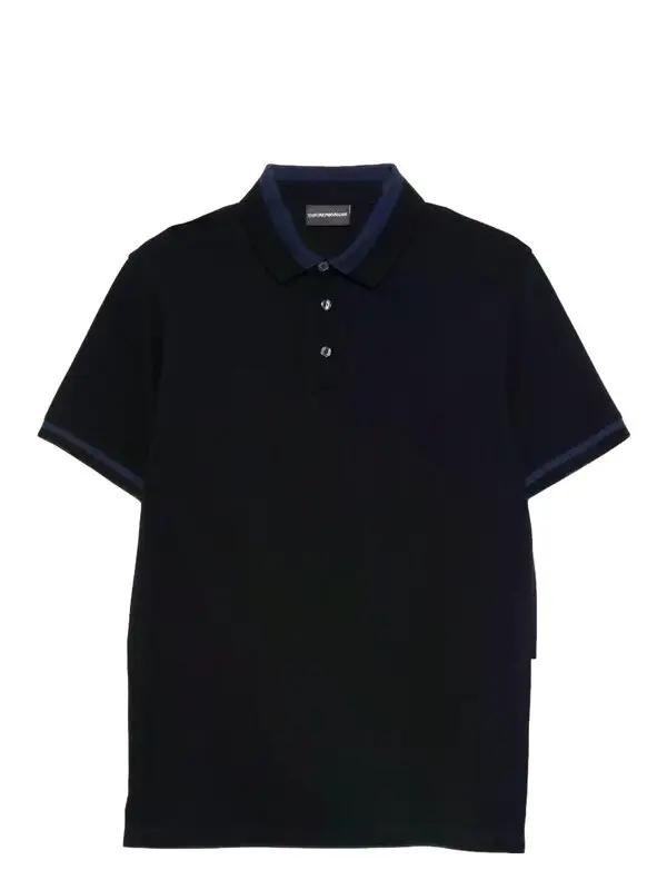 Emporio Armani Short-sleeve Polo Shirt - Blue