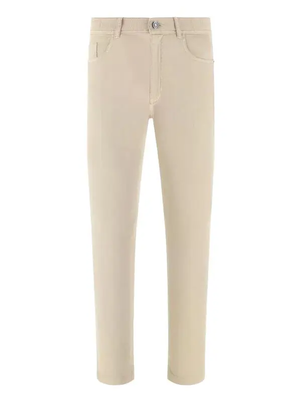 Boggi Milano Claude Stretch Jeans - Neutrals
