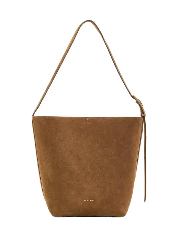 ANINE BING Elly Bucket Bag - Brown