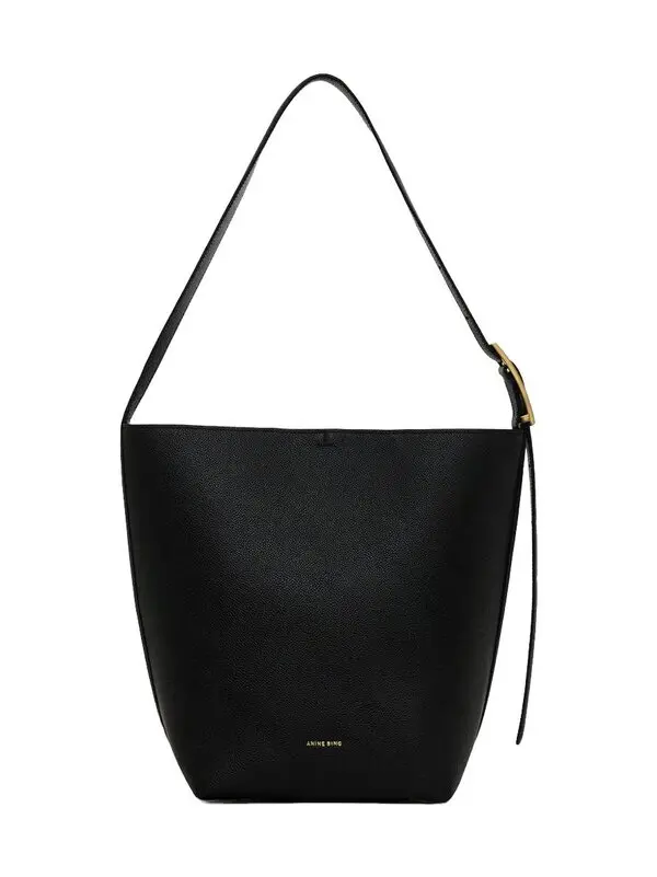 ANINE BING Elly Bucket Bag - Black