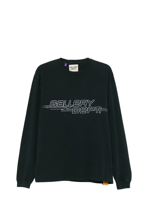 GALLERY DEPT. Skate Long Sleeve Hoodie - Second Hand Black