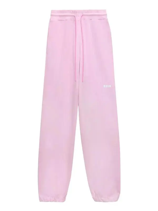MSGM Drawstring Track Pants - Pink