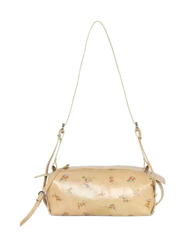MSGM Floral Shoulder Bag - Neutrals