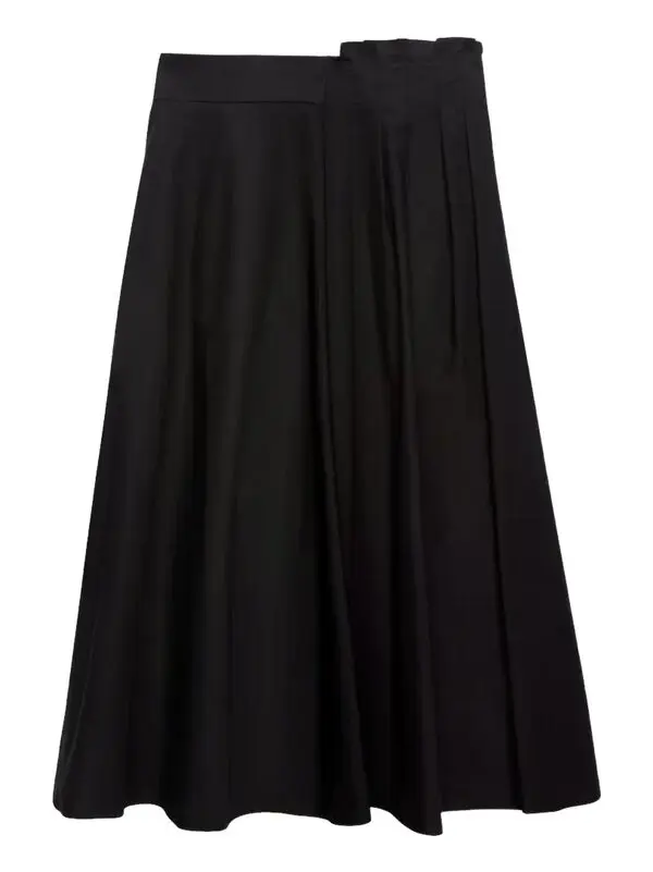 MSGM A-line Midi Skirt - Black