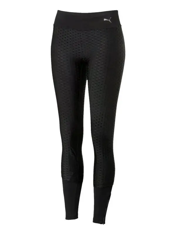 PUMA Luxe Tight Logo-detail Leggings - Black