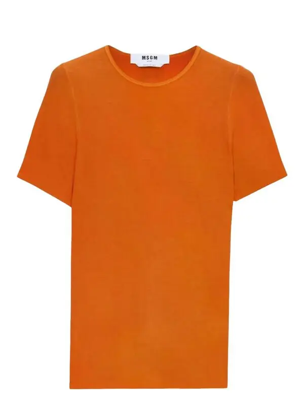 MSGM Short-sleeve T-shirt - Orange