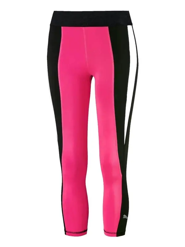 PUMA Own/4 Tight Colour-block Leggings - Pink