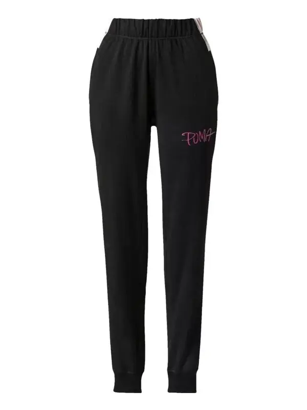 PUMA Logo Track Pants - Black