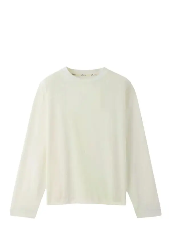 Jacquemus Rond Carré Long-sleeve T-shirt - White