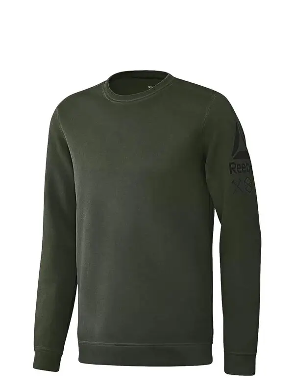 REEBOK Crew-neck Sweatshirt - Green