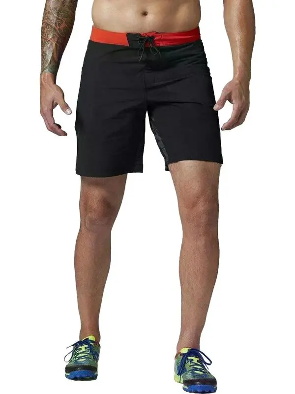 REEBOK Spartan Mud Drawstring Shorts - Black