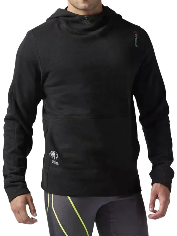REEBOK Long-sleeve Hoodie - Black