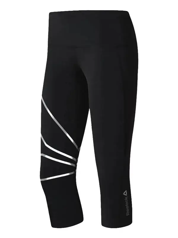 REEBOK Osr Capri Cropped Leggings - Black