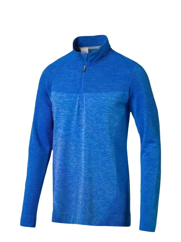 PUMA Zip-neck Sweatshirt - Blue