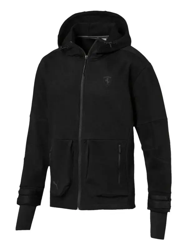 PUMA X Ferrari Hooded Zip Jacket - Black