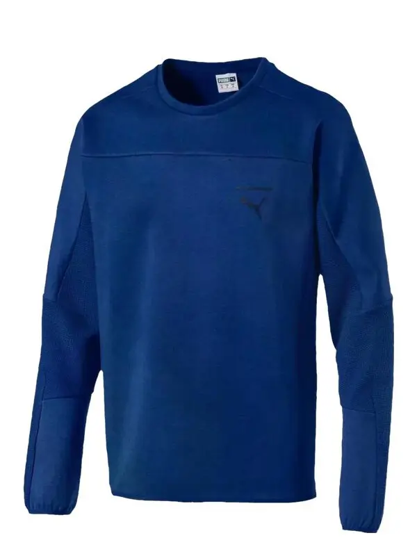 PUMA Long-sleeve Crewneck Sweater - Blue