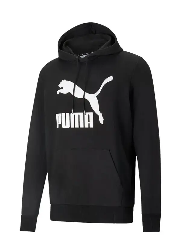 PUMA Logo Hoodie - Black