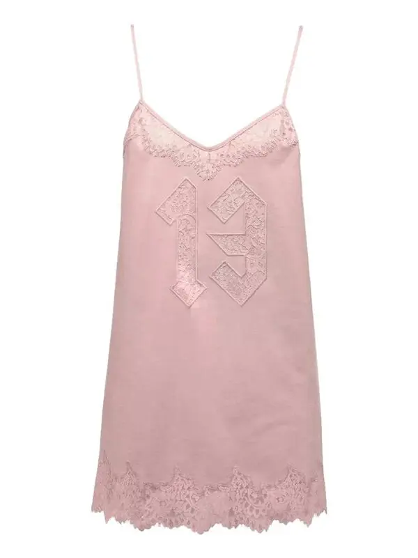 PUMA Lace-trim Nightdress - Pink