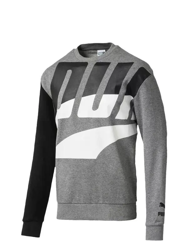 PUMA Crew-neck Sweatshirt - Grey