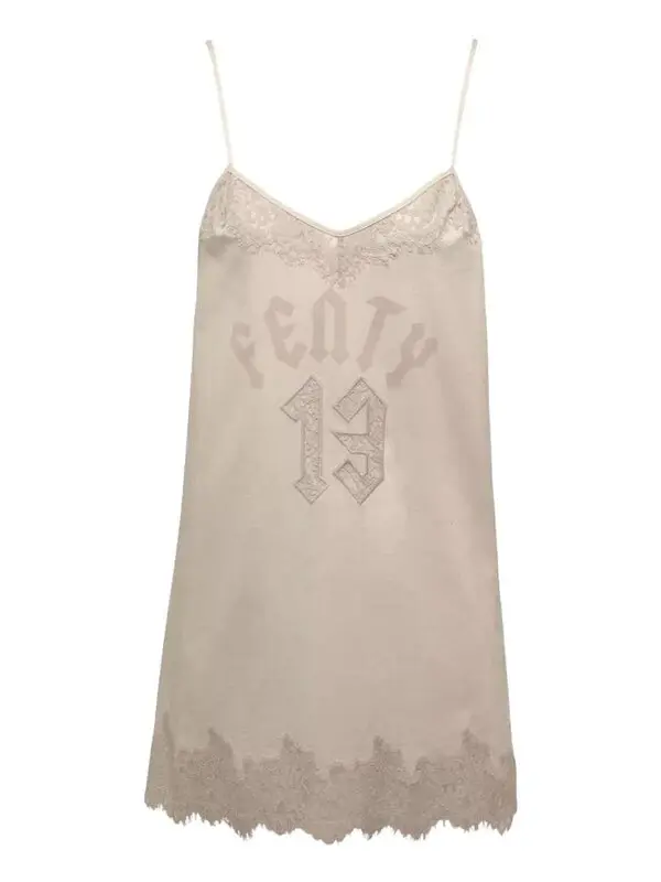 PUMA X Fenty Lace-trim Sleepwear - Neutrals