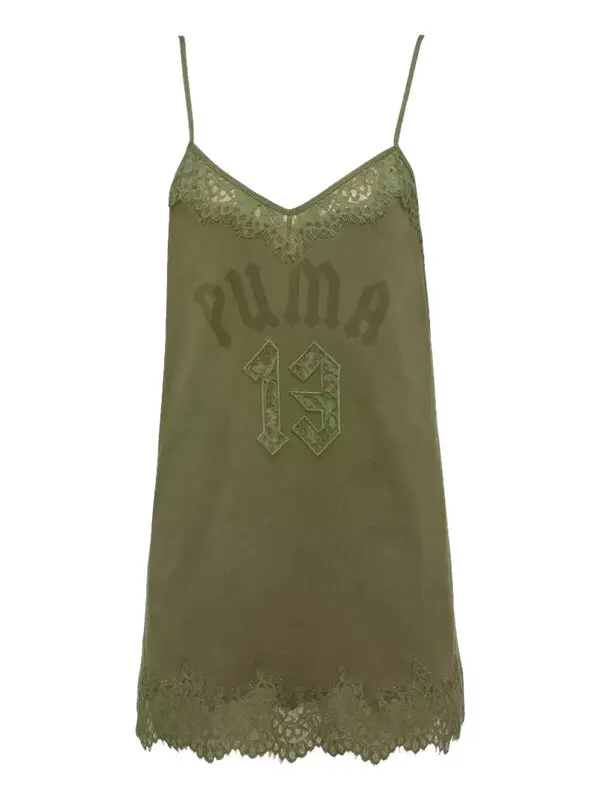 PUMA X Fenty Lace-trim Nightdress - Green