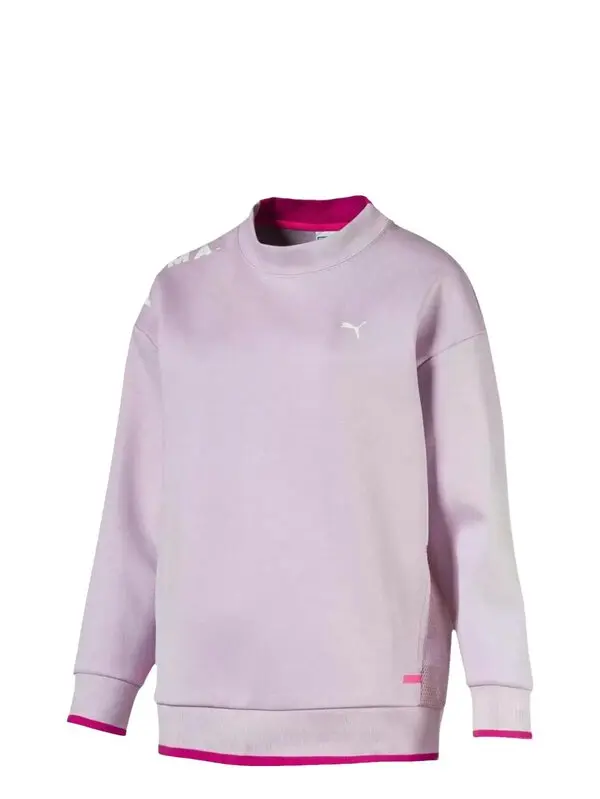 PUMA Crew-neck Sweatshirt - Purple